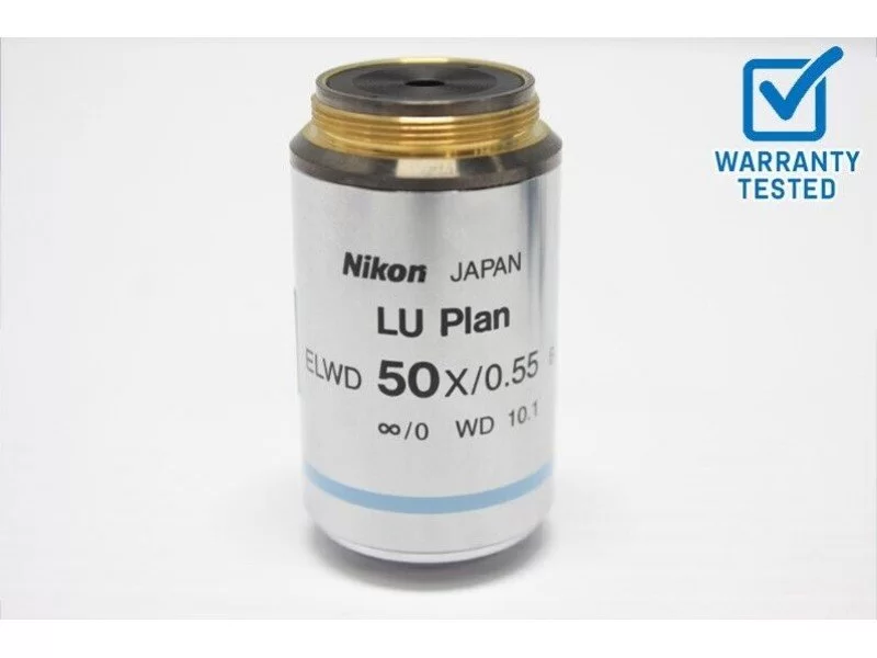 Nikon LU Plan ELWD 50x/0.55 Microscope Objective Unit 2