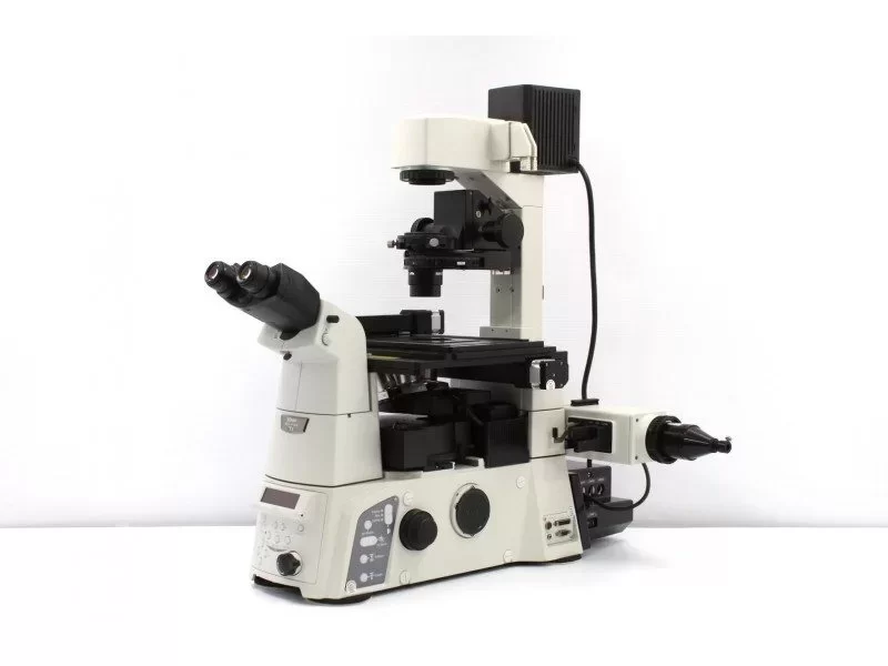 Nikon Eclipse TI-E Inverted Fluorescence Phase Contrast Motorized XY ...