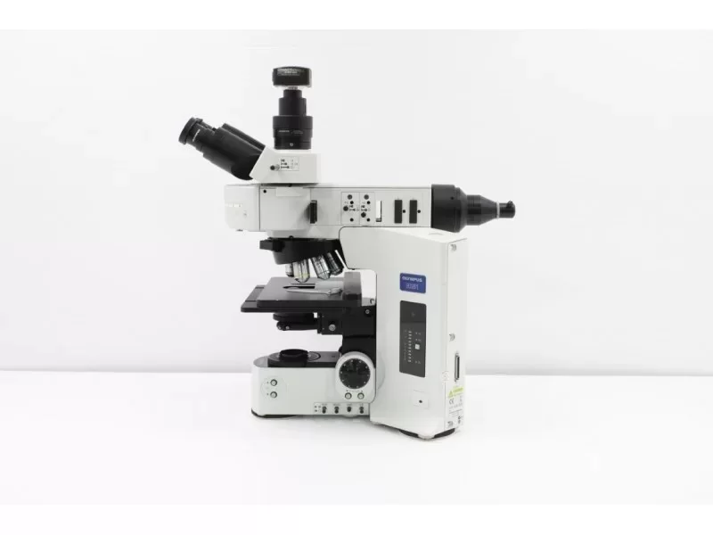 Olympus BX61 Upright Fluorescence Metal Halide Motorized XY Microscope ...